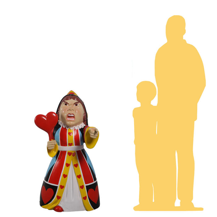 Life-Size Queen Of Hearts - Event Décor And Prop Rental