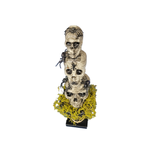 Skull Topiary Prop - Event Décor And Prop Rental